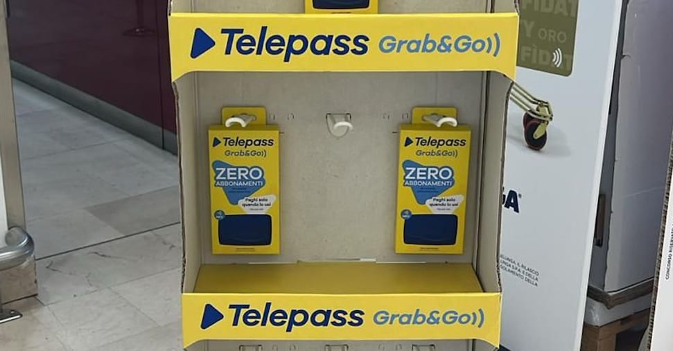 Telepass Grab&Go: il dispositivo on demand senza canone